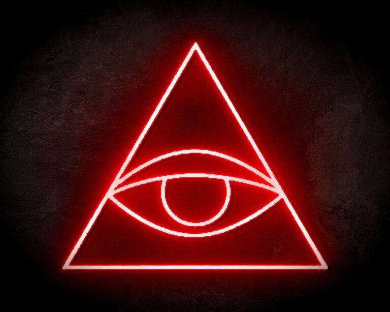 LED Neon Sign Evil Eye - The Neon Company
