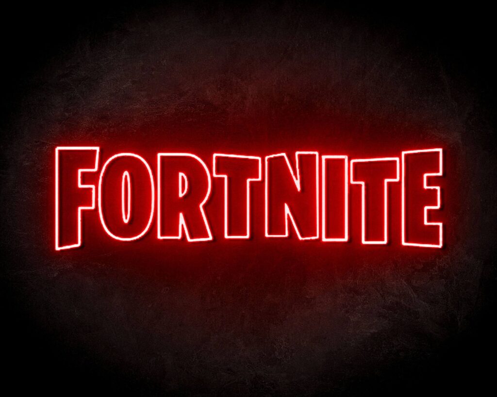 LED Neon Sign Fortnite - The Neon Company