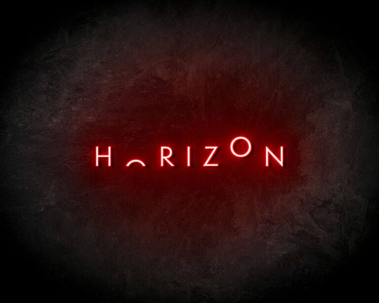 LED Neon Sign Horizon - The Neon Company