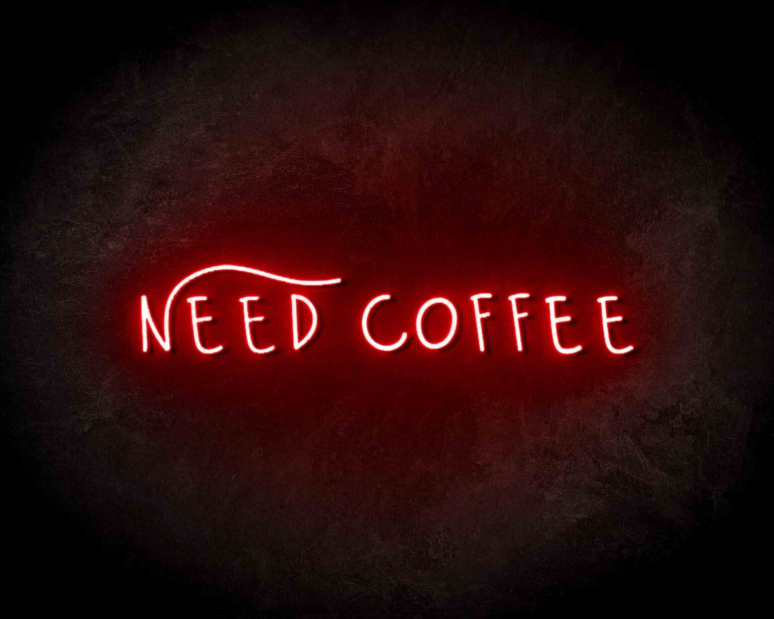 LED Neon Sign Need Coffee - The Neon Company