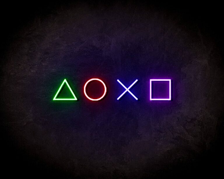 LED Neon Sign Playstation - The Neon Company