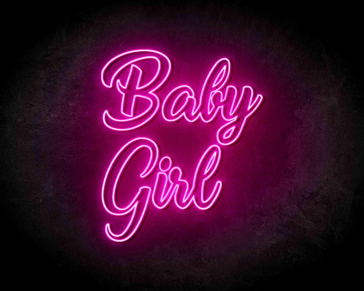 LED Neon Sign Baby Girl - The Neon Company