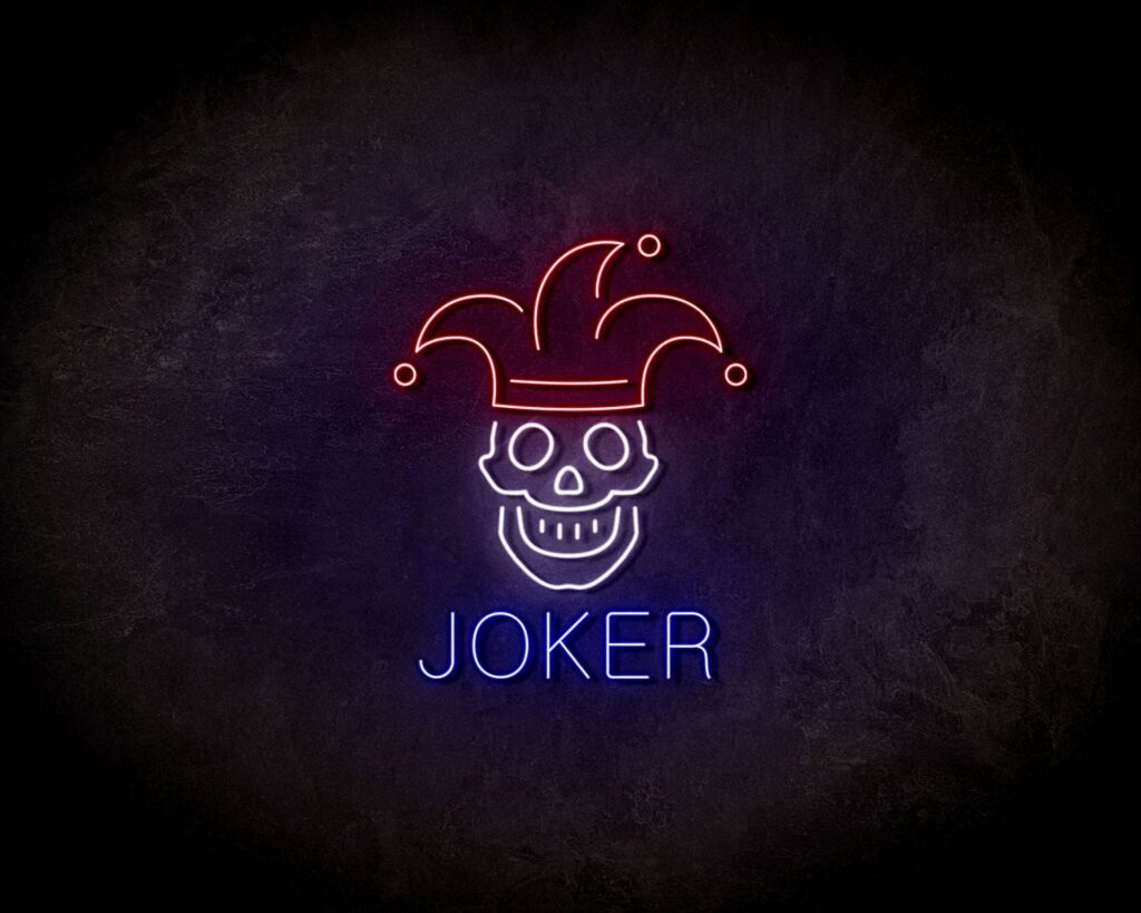 LED Neon Sign Joker - The Neon Company