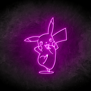 LED Neon Sign Pikachu - The Neon Company