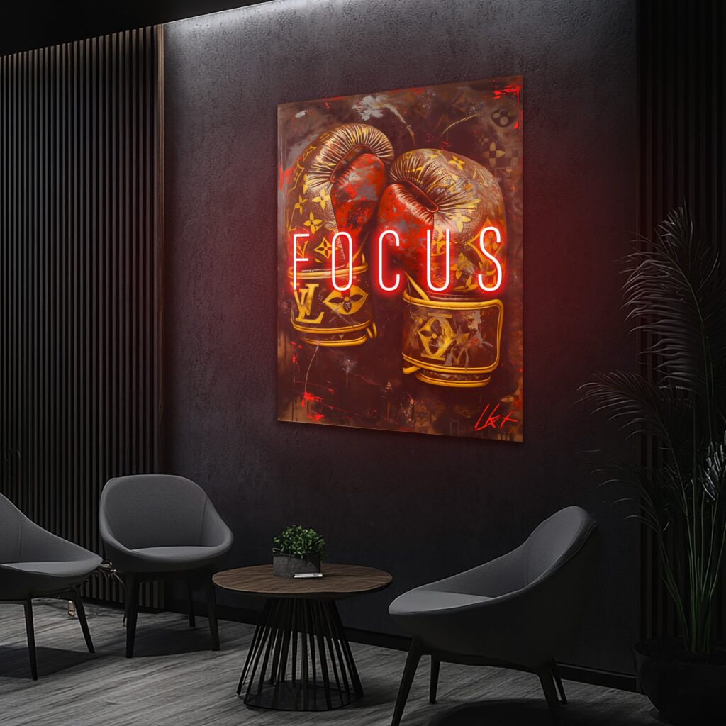 FOCUS - Neon Motivational Art - The Neon Company